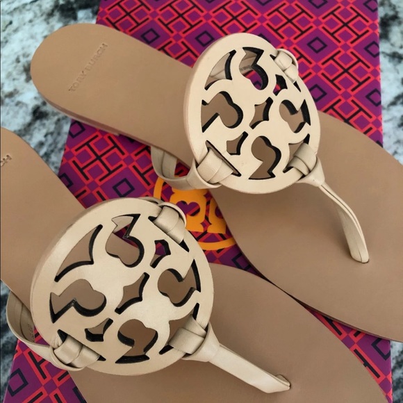 Tory Burch | Shoes | Tory Burch Square Toe Miller Sandal | Poshmark